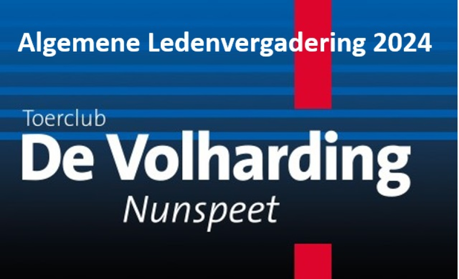 ALV op 25 maart 2024 · Toerclub De Volharding
